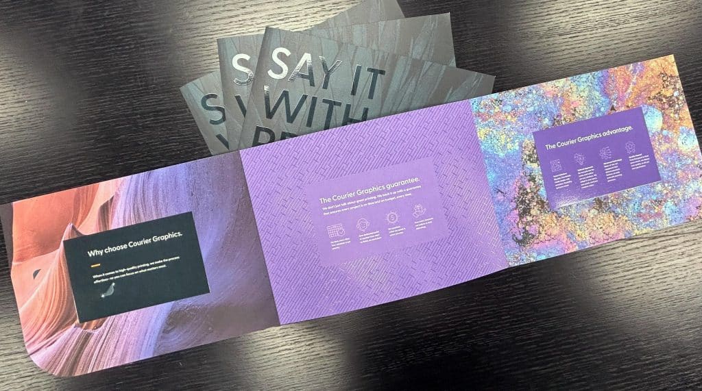 Print Spotlight: Spot Fat UV With Courier Graphics | Courier Graphics ...